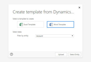 Document Generation Functionality in MS Dynamics 365